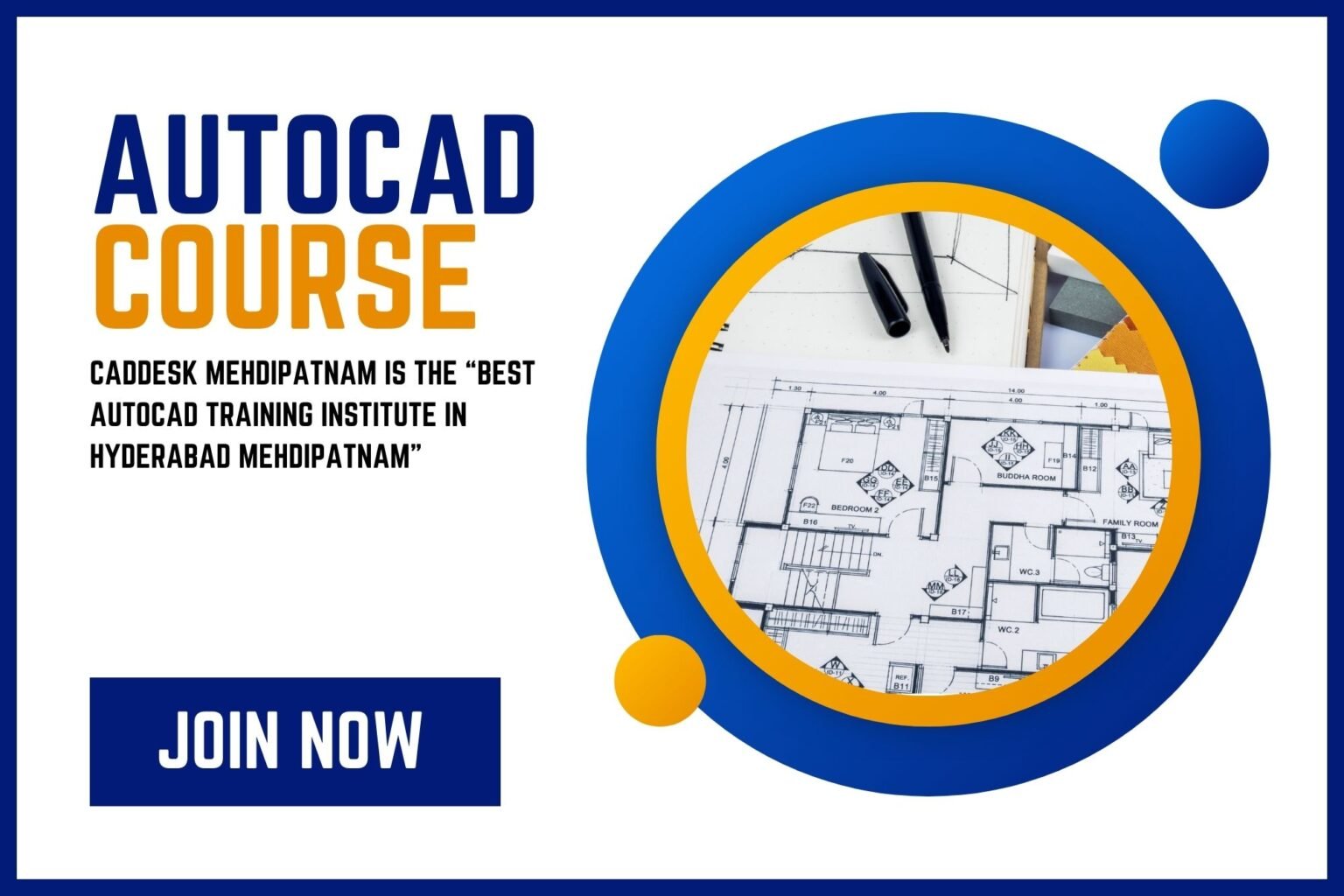 AutoCAD Training Institute In Hyderabad - 100% Placement