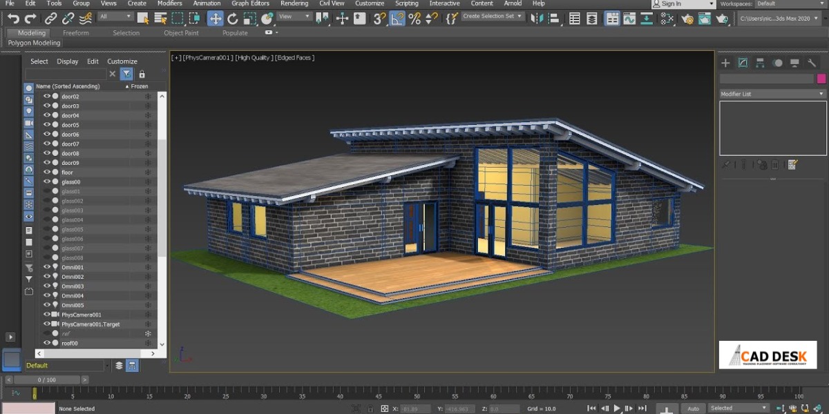 Overview of 3DSMAX- Caddesk Mehdipatnam